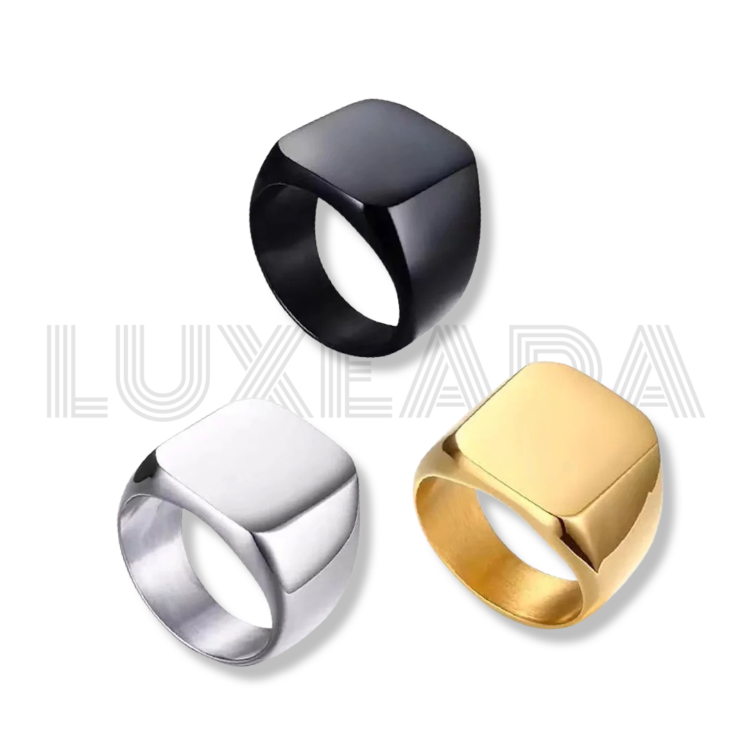 Cube Signet Ring – LUXEADA